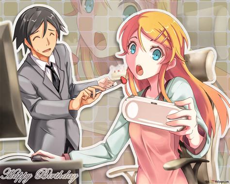 Oreimo Kyousuke Kousaka Y Kirino Kousaka 2k Descarga De Fondo De Pantalla