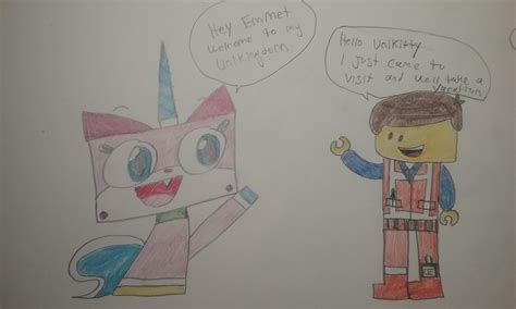 Unikitty And Emmet
