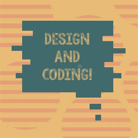 Word Writing Text Design And Coding Business Concept For Tool That Can Be Used In Design And