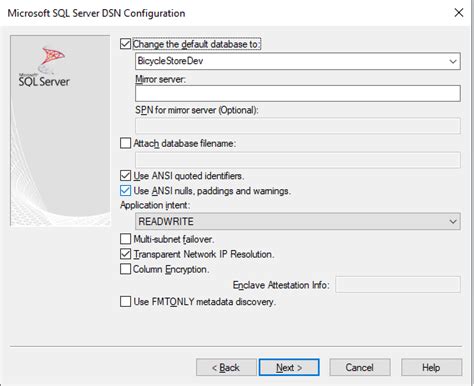 How To Configure ODBC Data Source For SQL Server