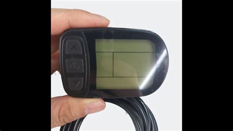 전기자전거 부품 계기판 디스플레이 액정화면 Lcd5 Youtube