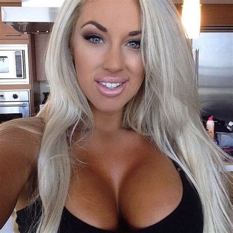Beautiful Women Hot Blondes Bimbo Kay Blonde Hair Eye Candy Pin