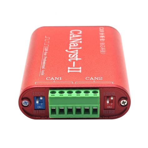 Can Analyzer Canopen J1939 Devicenet Usbcan 2 Usb To Can Adapter Compatible With Zlg Red Free