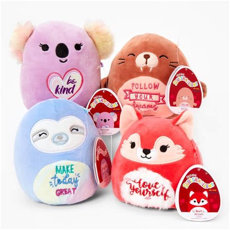 Squishmallows™ 5 Inspirational Message Plush Toy Styles May Vary