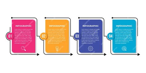 Premium Vector Vector Infographic Label Design Template With Icons And 4 Options Or Steps Can