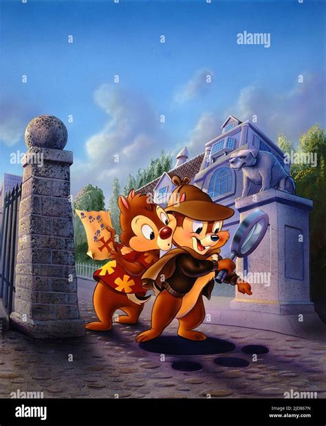 Chip Dale Chip N Dale Rescue Rangers Stock Photo Alamy