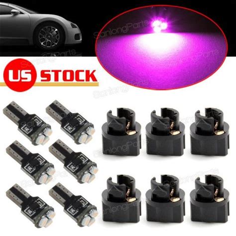 Buy X T SMD Car Purple LED Twist Socket Instrument Panel Dash Light In Milpitas