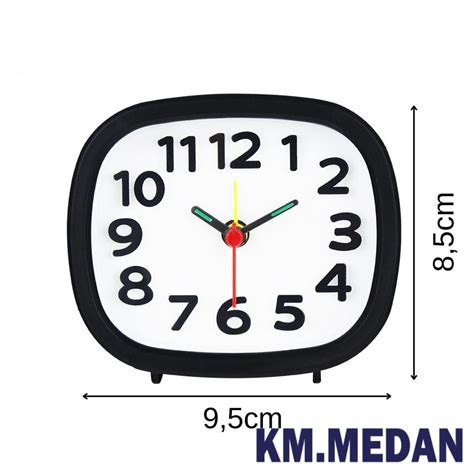 Jual Jam Weker Bulat Minimalis Jam Beker Jam Alarm Jam Meja