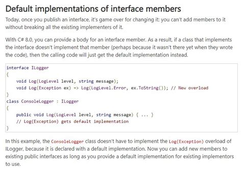 Naresh Kumar On Linkedin Newfeature Csharpinterface Dotnetcore3 Dotnetcore