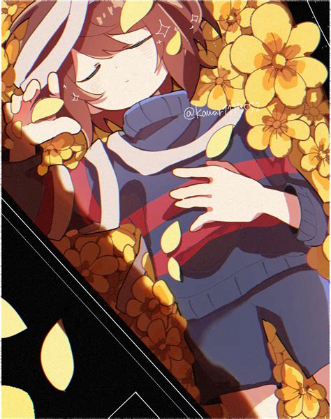 Frisk And Chara Undertale Drawn By Kawar Danbooru