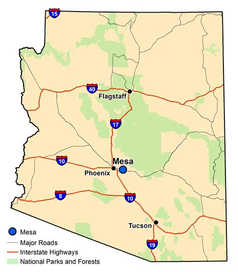 How Far Is Phoenix From Mesa Arizona - Ac