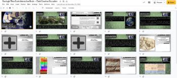 Geologic Time Scale Distance Learning Slides Interactive Book INB