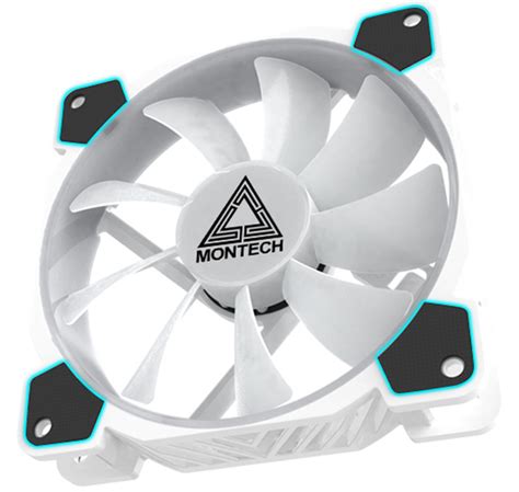 Montech Z PRO Addressable RGB Mm Fan In With Lighting Controller PWM Control For