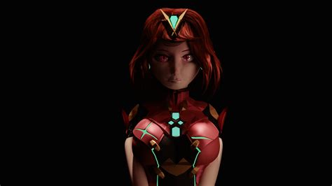Pyra 3d Model R Xenoblade Chronicles