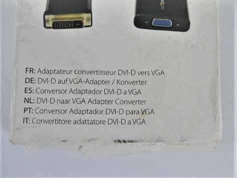 Startech Dvi D To Vga Active Adapter Converter Cable 1920 X 1200 Dvi2vgae Max Marine Electronics