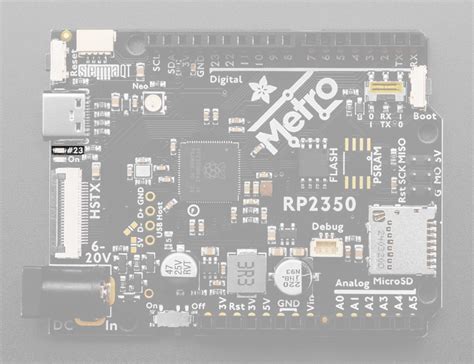 Blink Adafruit Metro Rp2350 Adafruit Learning System
