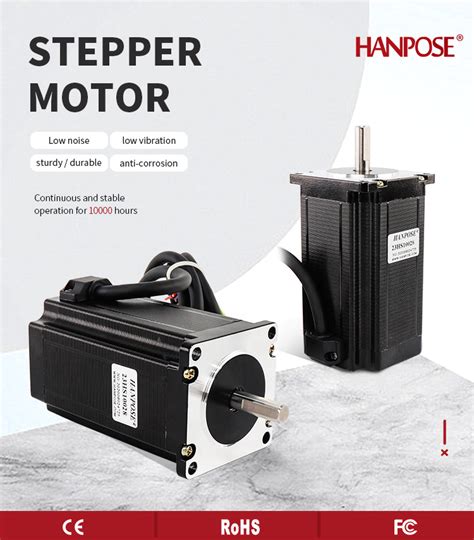 CNC Stepper Motor Kit Axis Degree Hybrid Bipolar