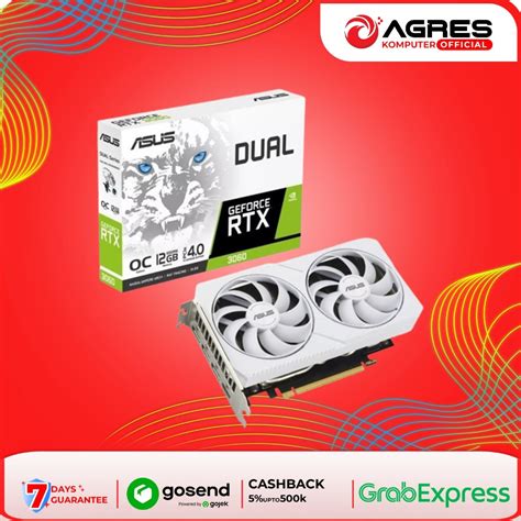 Jual Asus Geforce Rtx Gb Oc Gddr Dual White Shopee Indonesia