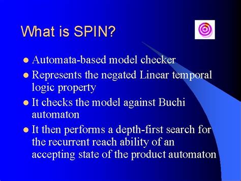 Spin Model Checker By Fred A Du Brock