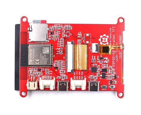 Makerfabs 3 5 Inch Tft Touchscreen Display Features Esp32 S3 Soc Cnx Software