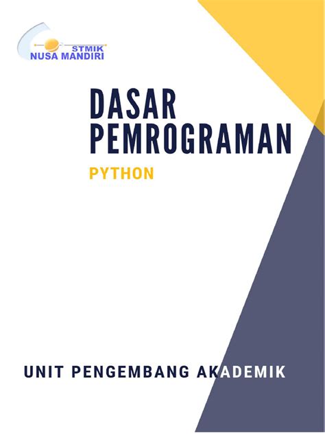 modul dasar pemrograman pdf