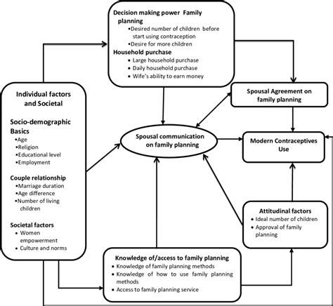 Conceptual Framework On Determinants Of Contraceptive Use Source