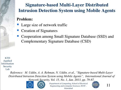 ppt distributed intrusion detection system using mobile agents in