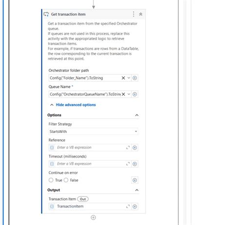 get transaction item folder does not exist or the user does not have