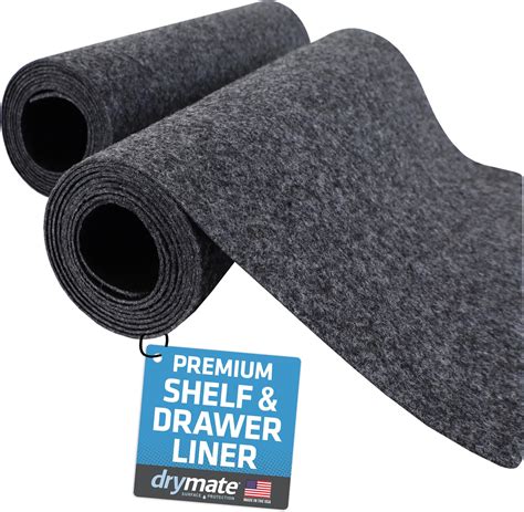 Zerust 91140 Anti Rust And Corrosion Drawer Liner Black 22 5 In X 9 83 Ft Home