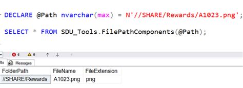 Sdu Tools Extracting File Path Components In Sql Server T Sql The Bit Bucket