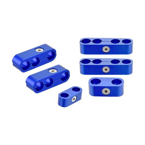 7337bl Wire Separator Kit Race Style 8mm To 9mm Blue Aluminum
