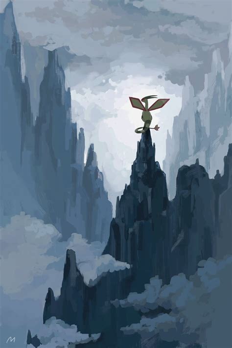 Flygon Pokemon Drawn By Mokuzou Moku Ssbu Danbooru