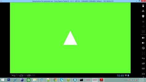 Drawing Shape On Button Click Using Opengl In Android Stack Overflow