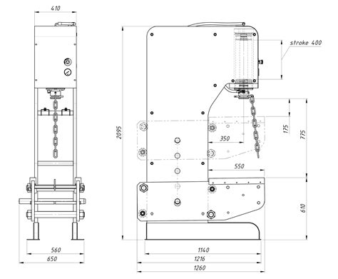 C Frame Press Machine Profi Press Hydraulic Presses Rhtc