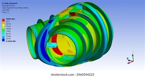 Static Structural Analysis Test Result Bifurcation Stock Illustration 2219738279 Shutterstock
