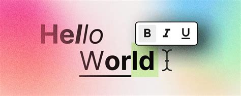 Ditto Blog — Introducing Rich Text Bold Italics And Underline