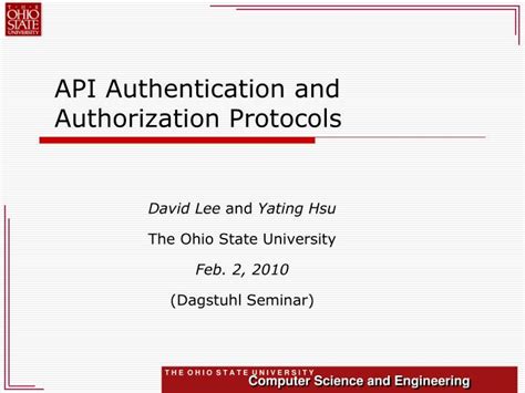 Ppt Api Authentication And Authorization Protocols Powerpoint Presentation Id3519864