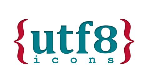 Utf 8 Icons Your No 1 Source For Utf 8 Character Icons
