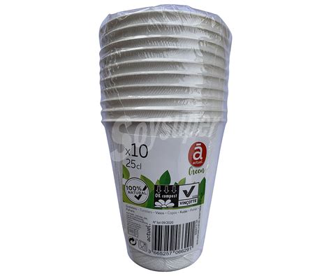 Actuel Pack De 10 Vasos Desechables Actuel Pack De 10 Vaso