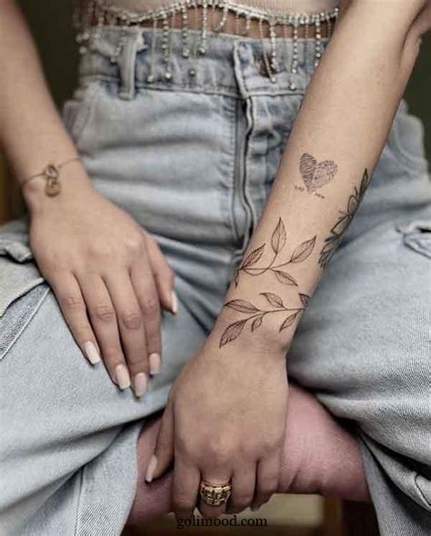 ایده تتو مینیمال 2024؛ در 50 طرح خام اجرا شده در نقاط مختلف بدن مردانه