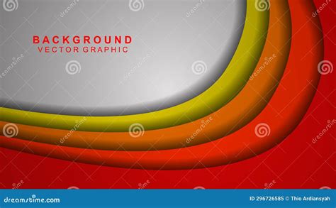 Simple Curve Background For Business With Space For Text Stock Vector Illustration Of Simple