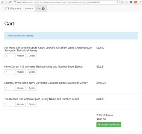 Php Shopping Cart Tutorial Using Sessions Step By Step Guide