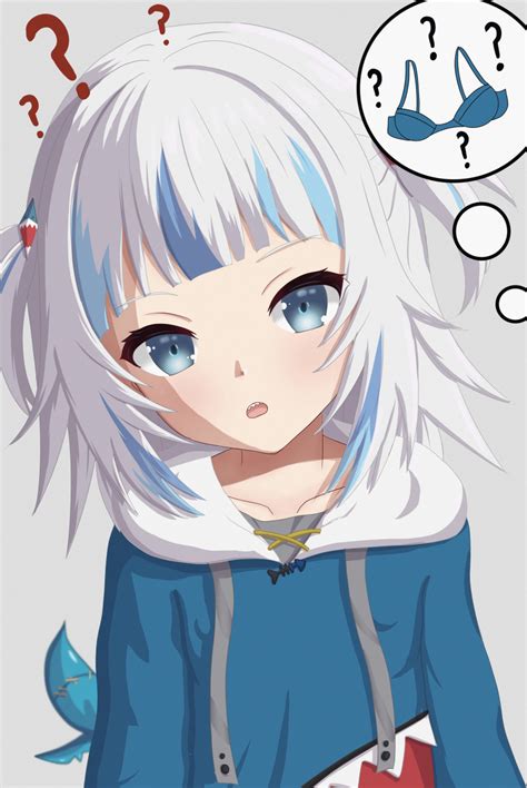 Azunyart Gawr Gura Hololive Hololive English Absurdres Highres