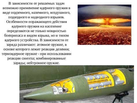 История появления ядерного оружия