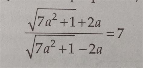 Using Properties Of Proportion Solve For A If