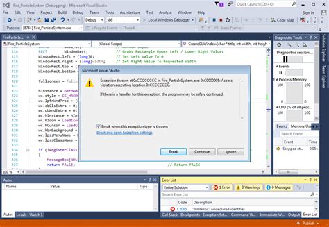 Undeclared Identifier In Visual Studio 2015 C Stack Overflow