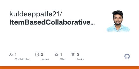 Github Kuldeeppatle21itembasedcollaborativefiltering