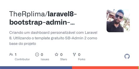 GitHub TheRplima Laravel8 Bootstrap Admin Dashboard Criando Um