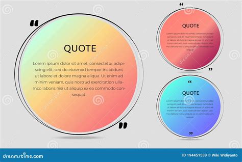 Quote Frames Set Of Blank Templates Text In Brackets Quotation Of Blank Speech Bubbles