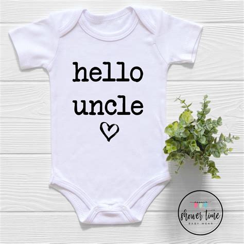 Bella Canvas With Hello Uncle Uncle I Love My Uncle Future Uncle